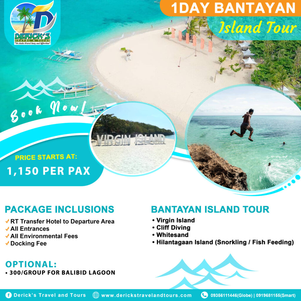 1 Day Bantayan Island Tour - Dericks Travel and Tours