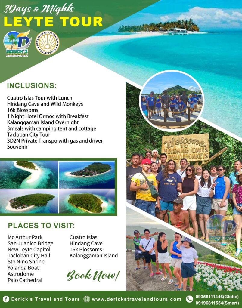 3D2N Leyte Tour - Dericks Travel and Tours