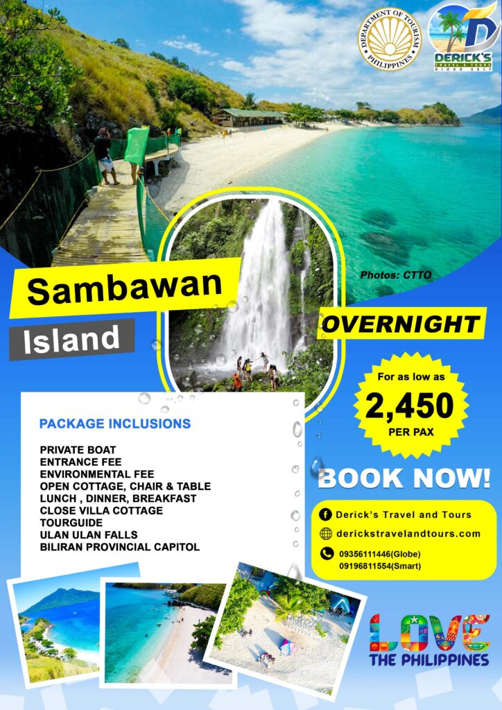Sambawan Island Overnight - Dericks Travel and Tours
